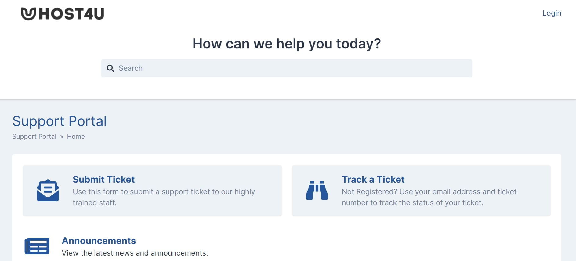 How to raise a support ticket - UKHost4U