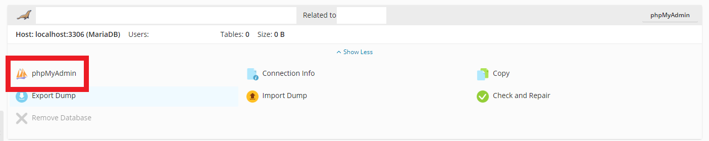 How To Access A Database With Phpmyadmin In Plesk Ukhost4u
