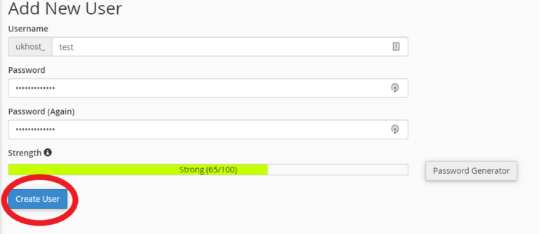 How to Manage Database Users in cPanel - UKHost4U