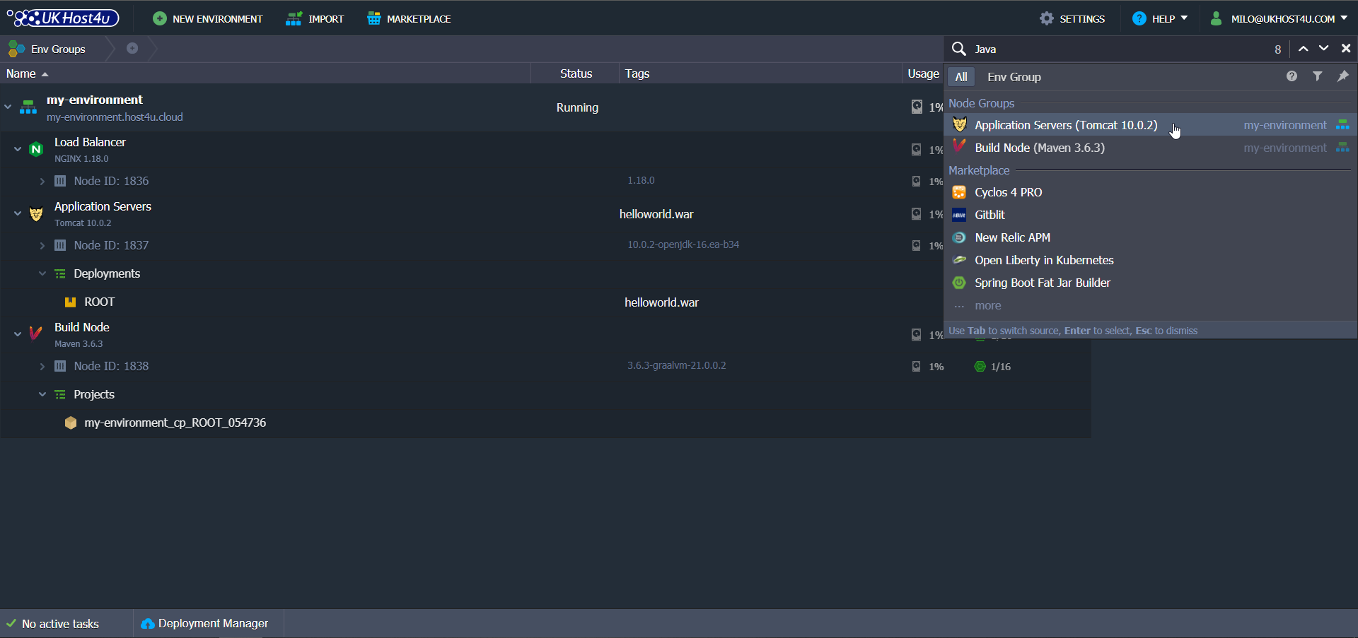 Cloud Solutions Starting Guide - UKhost4u Cloud Platform