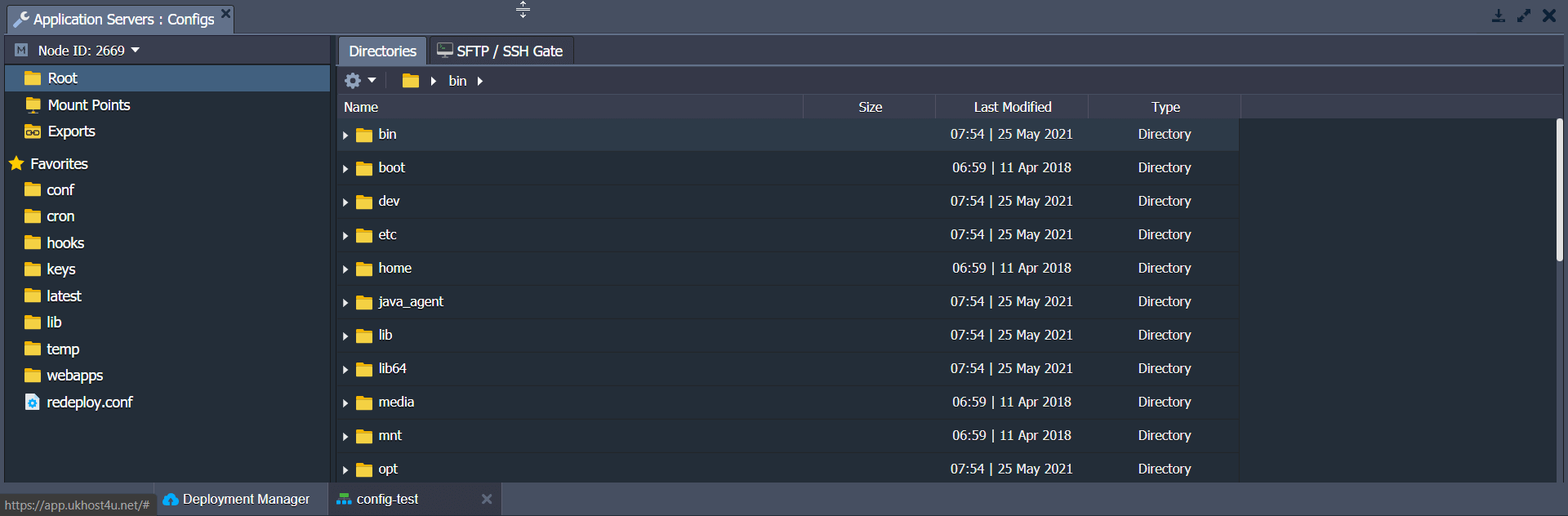 How To Use The Configuration File Manager - UKHost4U