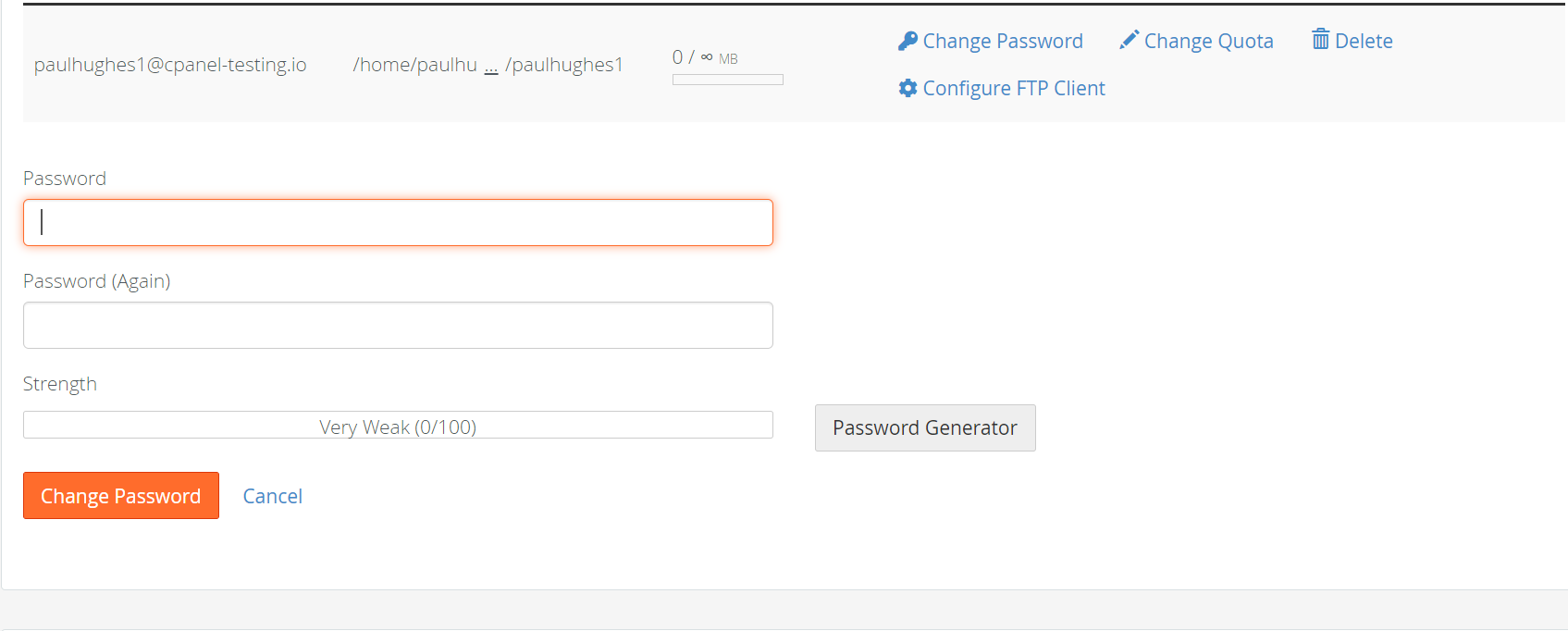 How To Change FTP Account Password In cPanel - UKHost4U
