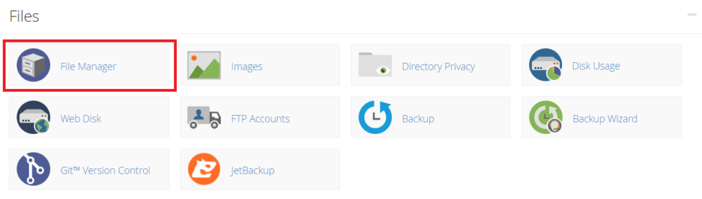 How To Navigate Through File Manager - UKHost4U