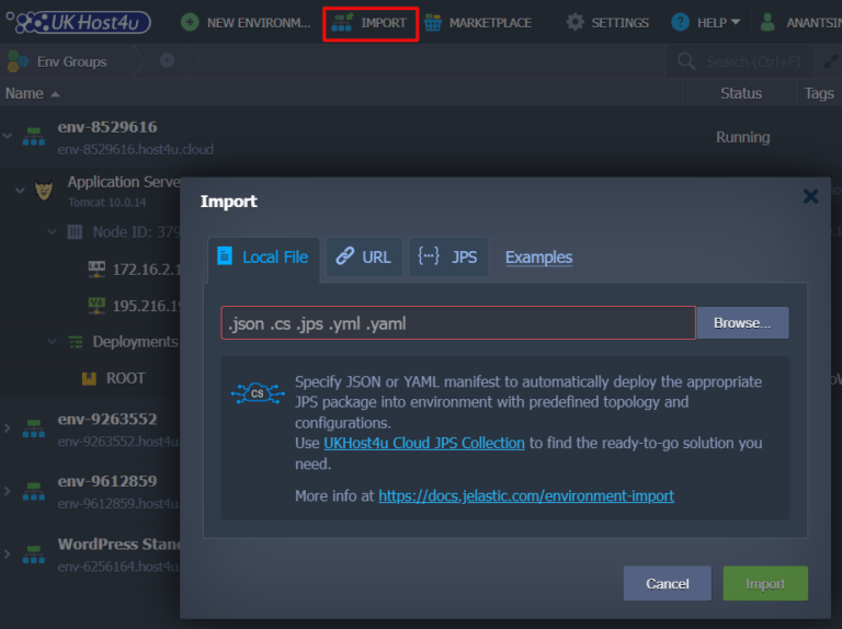 Understanding Cloud Dashboard - UKHost4U