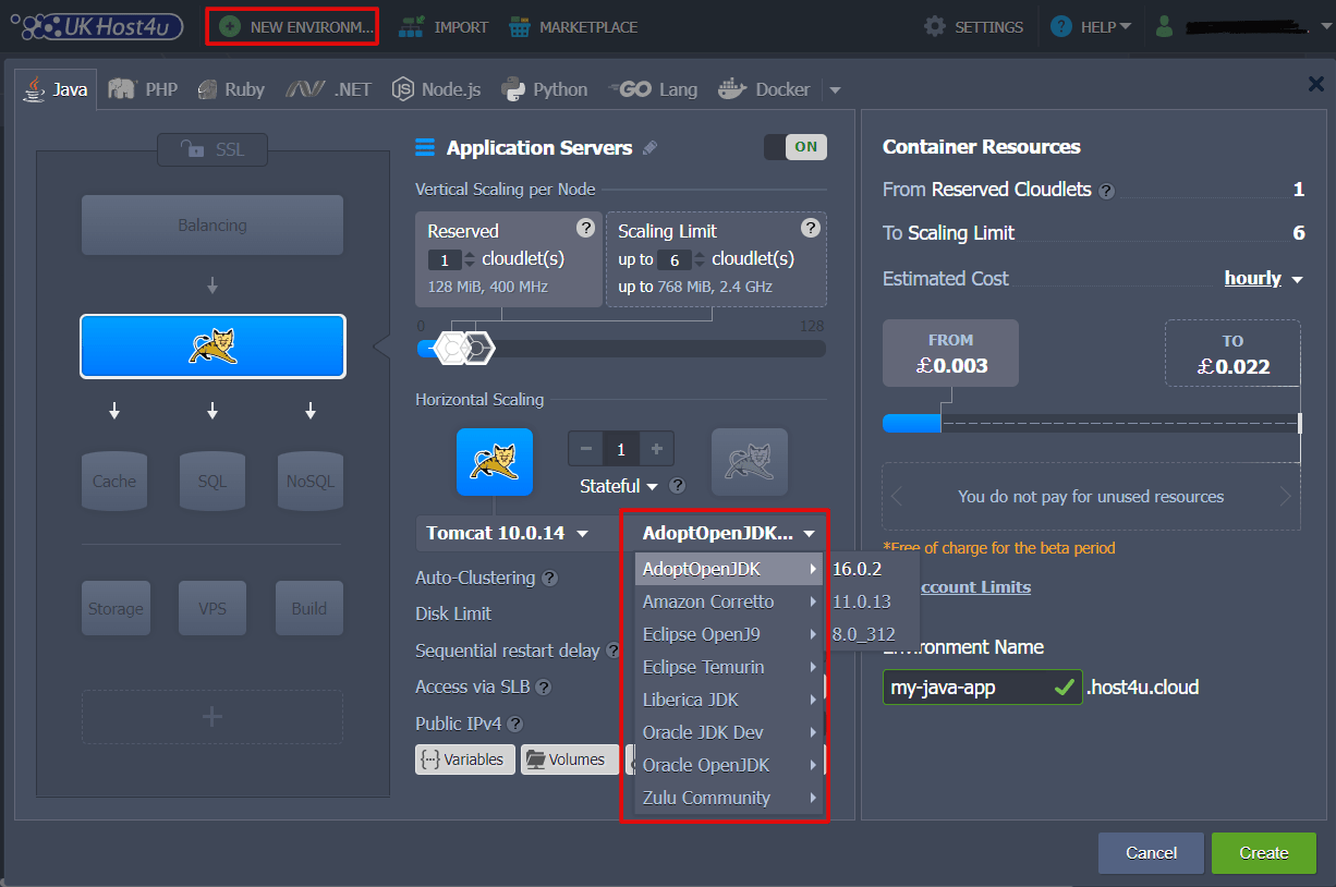 Versions Of Java - UKHost4U