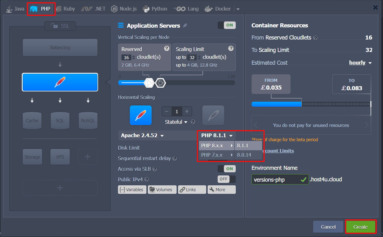 Versions Of PHP - UKHost4U