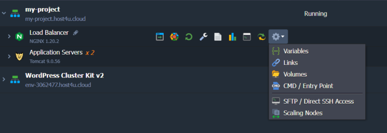 Container Configuration - UKHost4U