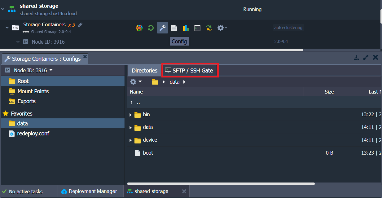 UKHost4u Shared Storage Container - UKHost4U